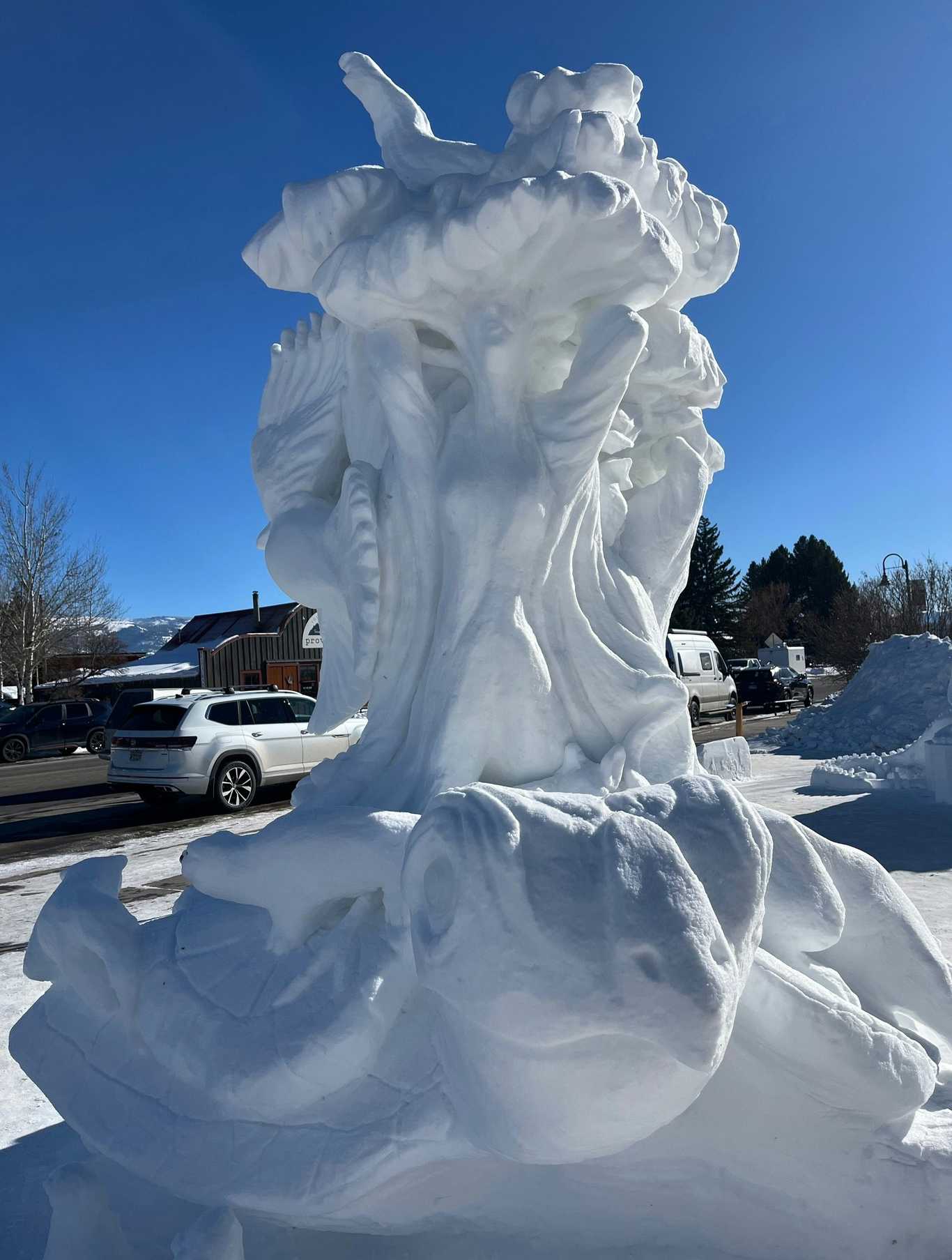 14th Annual Driggs Snowscapes: The Art of Sculpting Snow