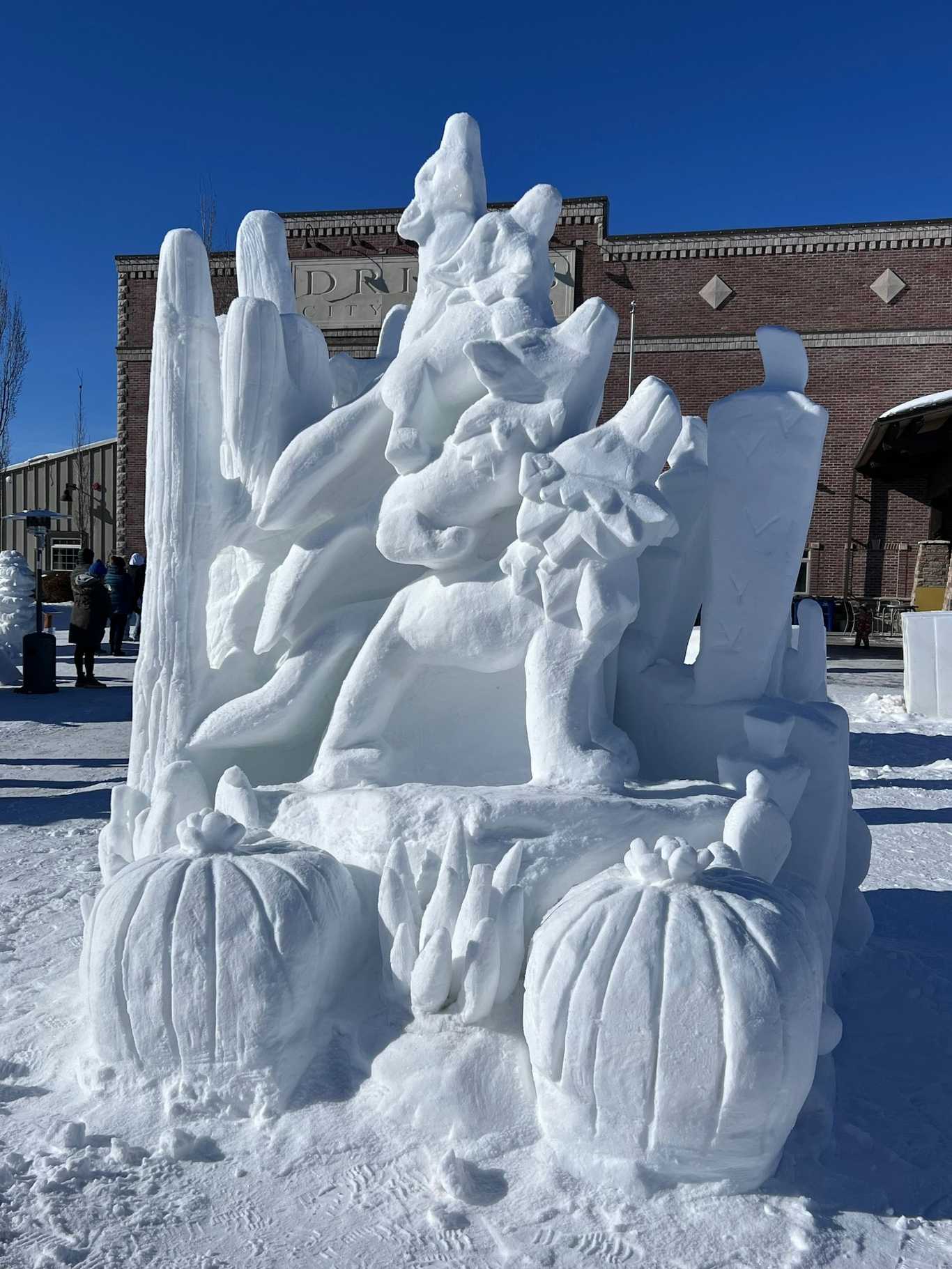 14th Annual Driggs Snowscapes: The Art of Sculpting Snow